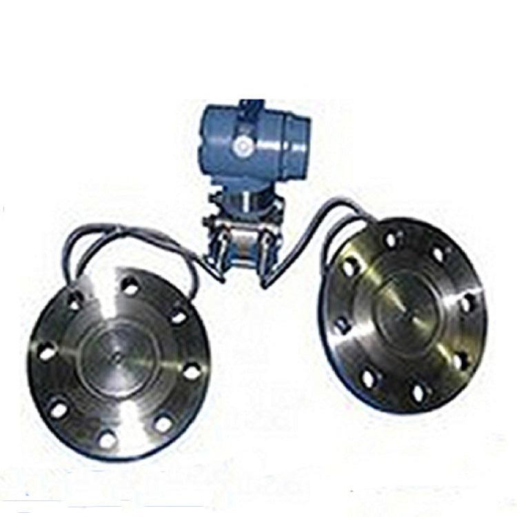 Double flange sanitary differential pressure transmitter capillary rem ... Double flange sanitary differential pressure transmitter capillary rem ...