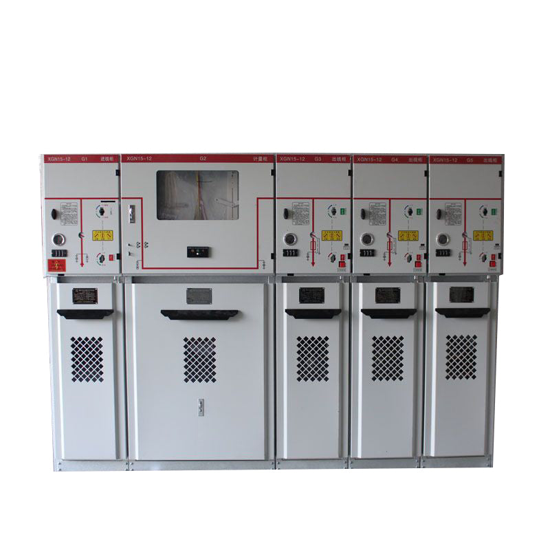 High voltage XGN15-12 ring main unit switch cabinet metering cabinet S ...