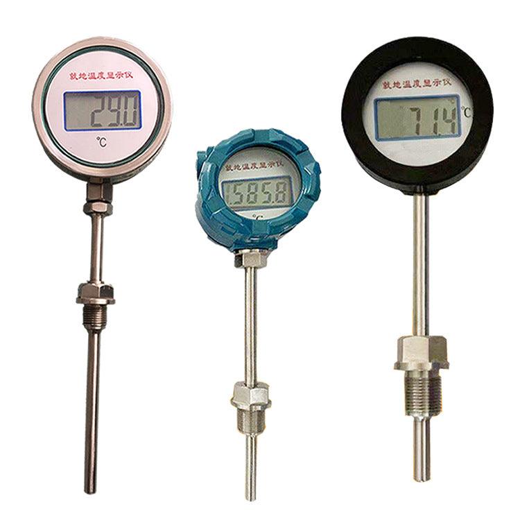 Digital display insertion integrated temperature transmitter sensor or ...