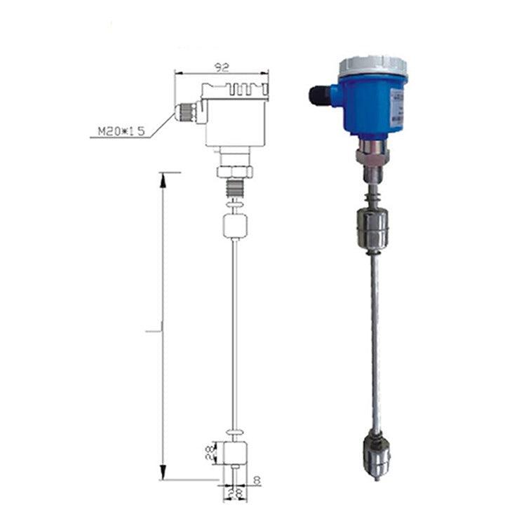 Float Level Switch Connecting Rod Float Level Switch Continuous Amount