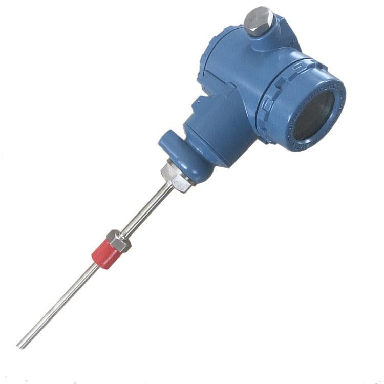 Integrated temperature transmitter sensor plug-in Pt100 thermal resist ...