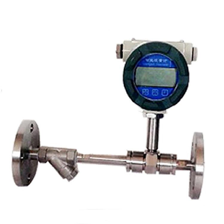 Liquid intelligent turbine flowmeter threaded connection with display ...