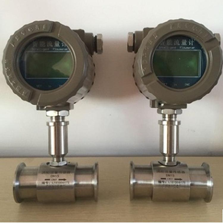 Liquid measurement intelligent turbine flowmeter water flowmeter liqui ...
