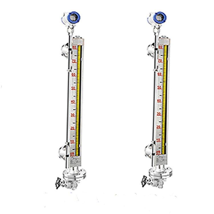 Magnetic flap liquid level gauge magnetic float water level oil level ...