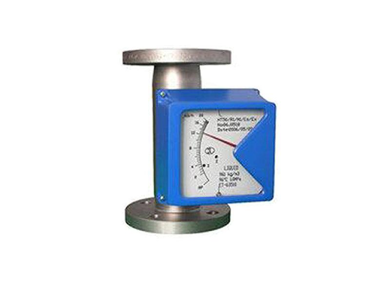 Metal rotameter horizontally installed liquid crystal type gas flow re ...