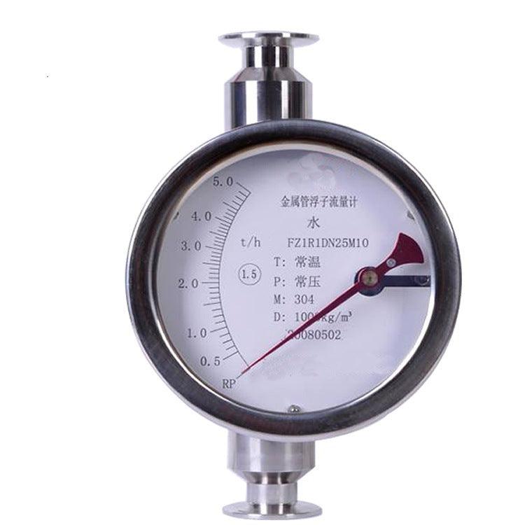 Metal tube rotameter can measure liquid gas steam 304 material lined w ...