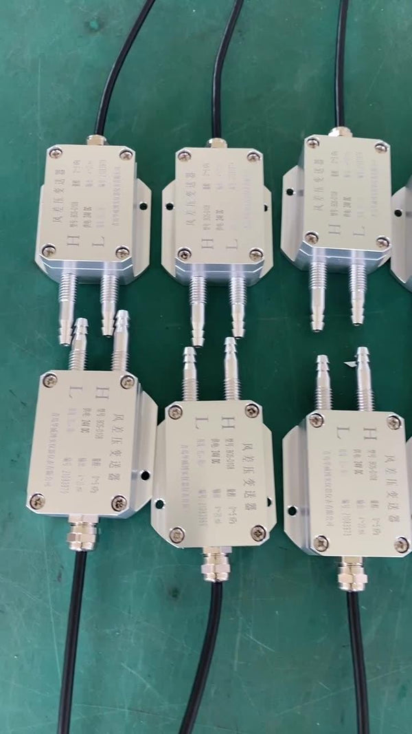 Wind differential pressure transmitter Fan pressure Duct differential ...